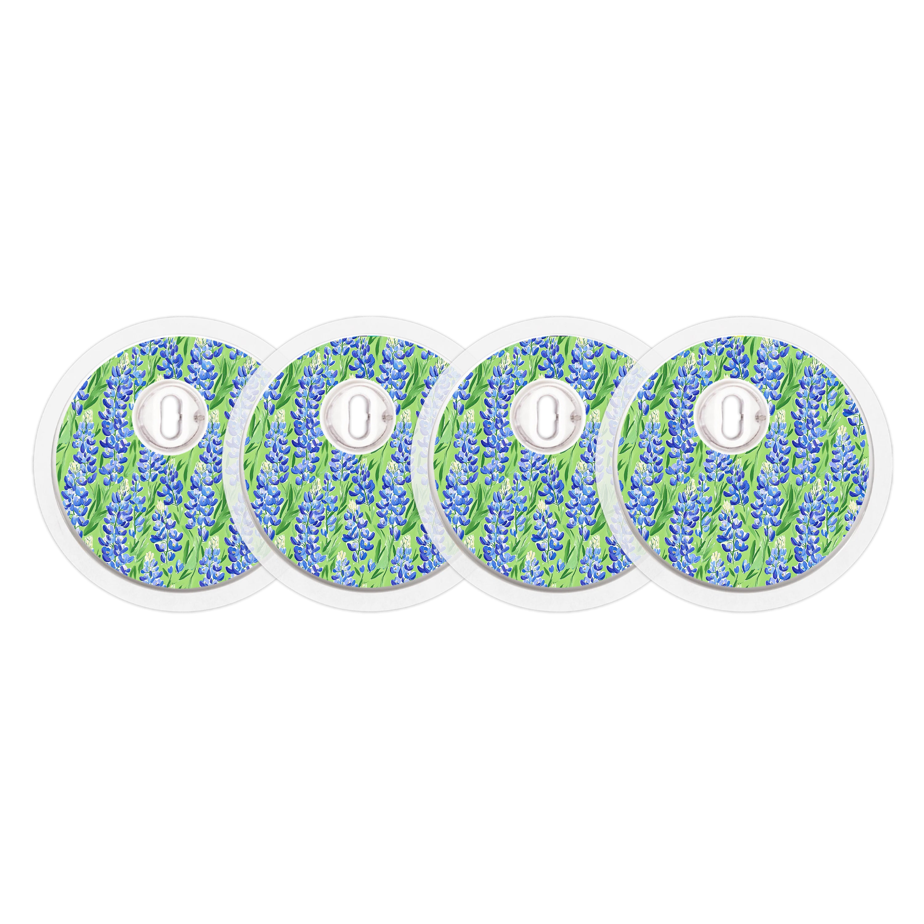 Blue Blooms Designed for the FreeStyle Libre 3 Plus & Lingo Sensor ...