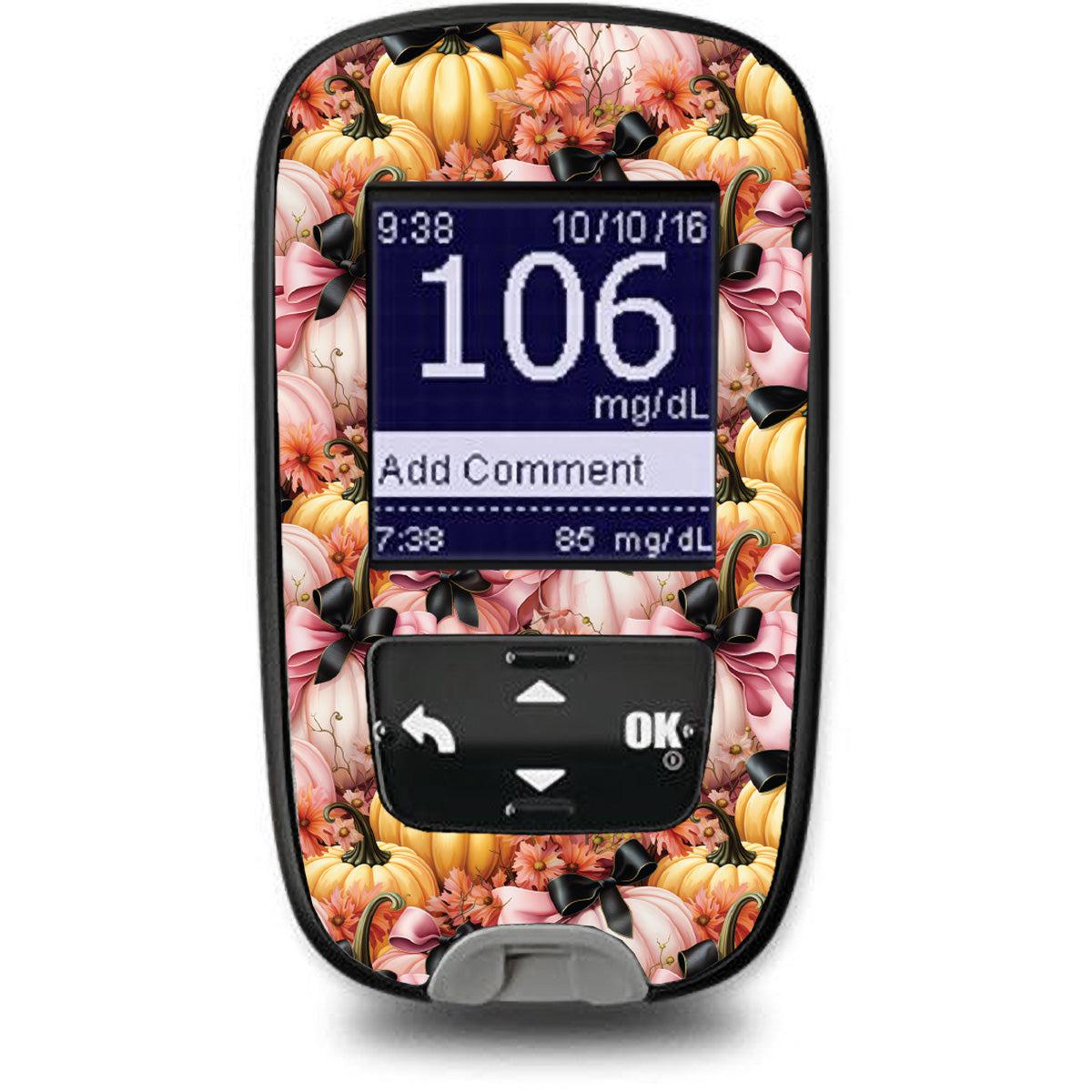 Patterned Pumpkins for the Accu-Chek Guide Glucometer – Pump Peelz