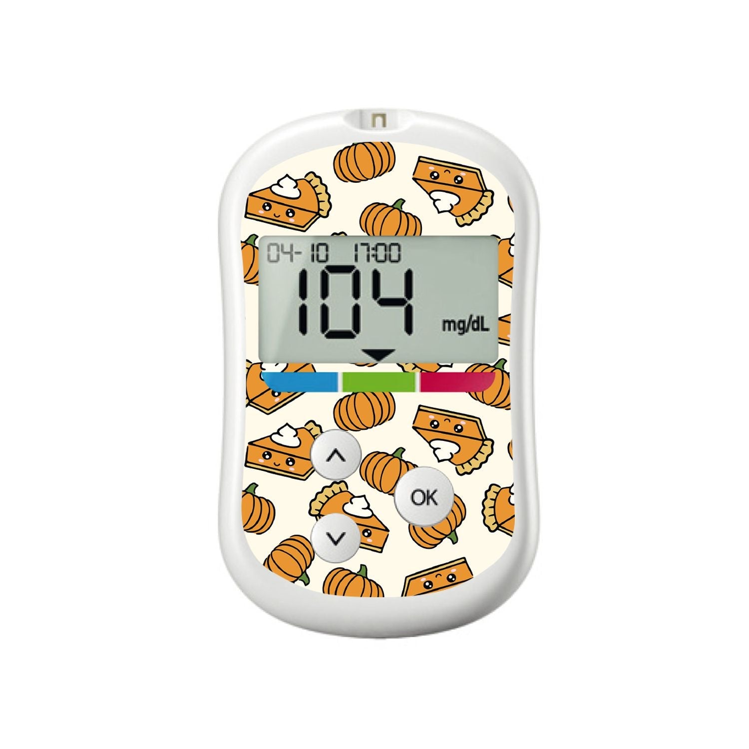 Pumpkin Pie for OneTouch Verio Flex Glucometer | Pump Peelz