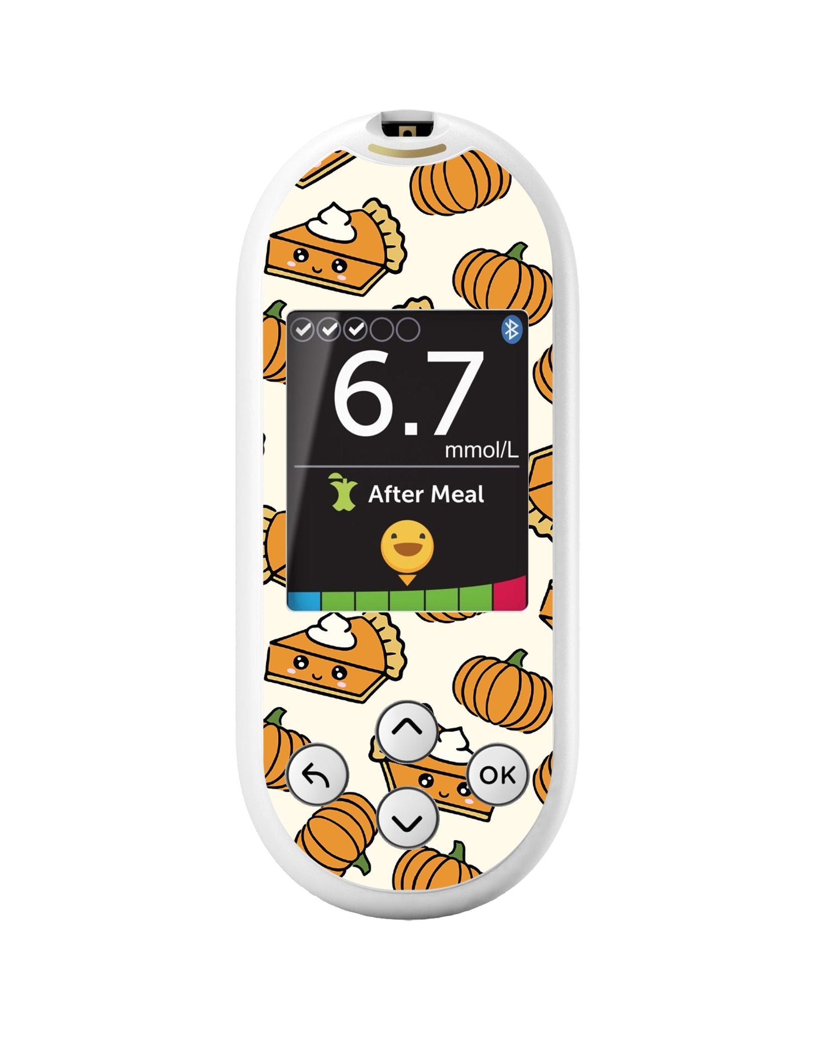 Pumpkin Pie for OneTouch Verio Reflect Glucometer | Pump Peelz